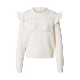 Levi's LEVI'S Pullover 'Shane Flutter Sleeve Sweater' Damen Gr&ouml;&szlig;e M ecru