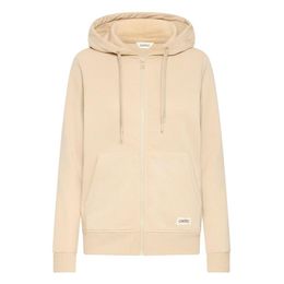 oxmo Kapuzensweatjacke ' OXKAREN ' Damen Gr&ouml;&szlig;e XS hellgrau