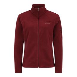 Columbia Funktionsfleecejacke 'Fast Trek II' Damen Größe L merlot / weiß