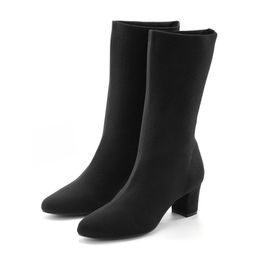 Lascana Stiefelette in schwarz | Gr.: 41