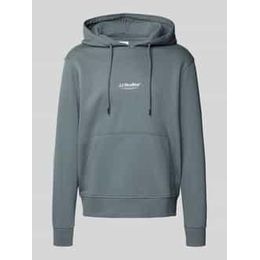 Jack & Jones Hoodie mit Label-Print Modell 'SOHO'