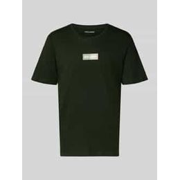 Jack & Jones T-Shirt mit Label-Print und Rundhalsausschnitt