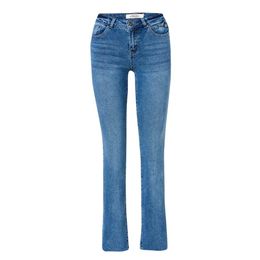 KOROSHI Regul&auml;re Doppel-Push-up-Jeans f&uuml;r Damen in blau | Gr.: 36