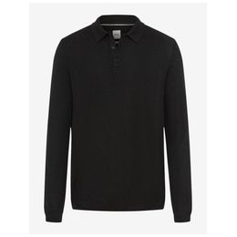 Brax Langarmshirt in Black | Gr.: 3XL