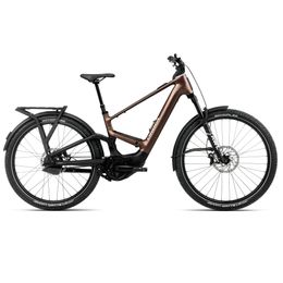 Orbea Muga 10 | Gr. L | Aluminium E-MTB Marathon-Tour (100-120mm) Braun