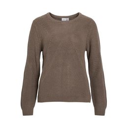 Vila Pullover 'VICHING' Damen Größe M braun