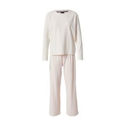 BOSS Pyjama Damen Gr&ouml;&szlig;e XXL pastellpink / naturwei&szlig; Winterkleid