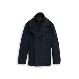 Tom Tailor Wintermantel Herren Gr&ouml;&szlig;e XXXL marine / schwarz