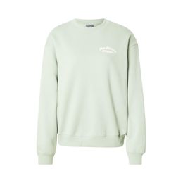 New Balance Sweatshirt 'Heritage' Damen Gr&ouml;&szlig;e XL hellbeige / pastellgr&uuml;n
