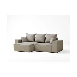 Höffner Ecksofa Moyo beige Maße (cm): B: 255 H: 70 » Höffner