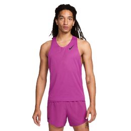 Nike Dri-Fit ADV-Lauf-Singlet Bekleidung Herren lila XL