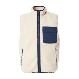 Levi's LEVI'S Weste 'Joonie Sherpa Vest' Herren Gr&ouml;&szlig;e M dunkelblau / wollwei&szlig;