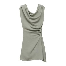 Mango Kleid 'Leandra' Damen Größe 42 pastellgrün Winterkleid