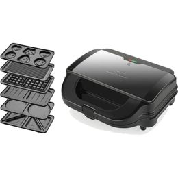 2THETA ETA Sandwichmaker »6in 1 SORENTO Plus 515190000« 900 W schwarz