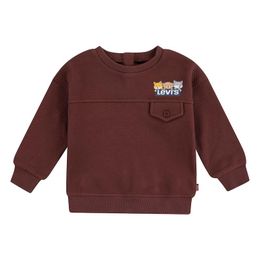 Levi's&reg; kids LEVI'S KIDS Sweatshirt &raquo;LVB CHARACTER POCKET CREW&laquo;, mit Struktur SABLE 24M (92) 24M (92) Sweatshirt von Levi's Kids for Boys
