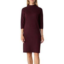 comma, COMMA Minikleid mit Rippdetails DARK BERRY 38 - N-Gr N-Gr 38 Kleid von COMMA