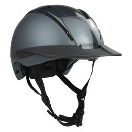 Casco Reithelm DUELL Essential prime grey M (55-57)