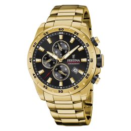 Festina Uhren - Chrono Sport Uhr - Gr. unisize - in Gold - f&uuml;r Damen