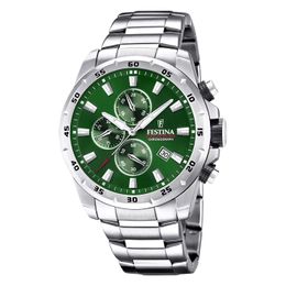 Festina Uhren - Chrono Sport Uhr - Gr. unisize - in Silber - für Damen