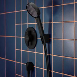 Hansgrohe Activera Select S Brausegarnitur mit Halter, 2 Strahlarten, 28054670,