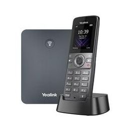 Yealink W74P, VoIP-Telefon schwarz, Basisstation mit Mobilteil