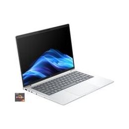 HP EliteBook 8 G1a (AD3E7ET), Notebook silber, AMD Ryzen 5 230, AMD Radeon 760M, 16 GB DDR5, 512 GB (512 GB SSD), Windows 11 Pro