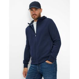 Brax Herren Sweatjacke Style SAMMY universe, Blau, Gr. L