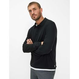 Brax Herren Polo Style PAROS black, schwarz, Gr. M