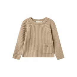 name it Pullover Jungen Gr&ouml;&szlig;e 92 dunkelbeige