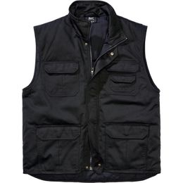 Brandit Weste Safari Black (Größe: M)