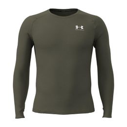 Under Armour Langarmshirt HeatGear Marine OD Green/White (Gr&ouml;&szlig;e: M)