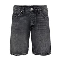 Only & Sons Only & Sons Shorts Herren Gr&ouml;&szlig;e 33 black denim