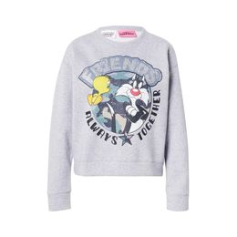 Princess Goes Hollywood Sweatshirt 'Sylvester& Tweety friends' Damen Gr&ouml;&szlig;e S gelb / hellgrau / mint / schwarz