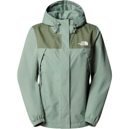 The North Face Antora Rain Regenjacke Damen - grün - Gr. M - Polyester