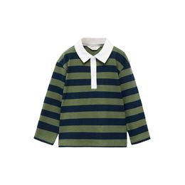 Mango Kids Poloshirt Jungen Gr&ouml;&szlig;e 104/110 navy / gr&uuml;n / wei&szlig;