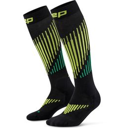 CEP Core Run Merino Socken Herren - schwarz - Gr. 45-50 - Polyamid/Wolle/Elastan