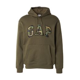 GAP Sweatshirt 'HERITAGE' Herren Gr&ouml;&szlig;e M gr&uuml;n / khaki / oliv / schwarz