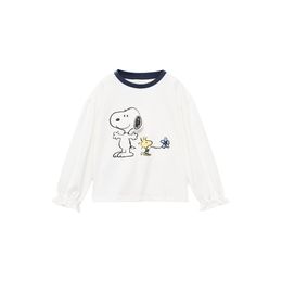 Mango Kids Shirt 'SYEAR' M&auml;dchen Gr&ouml;&szlig;e 80 navy / goldgelb / schwarz / wei&szlig;