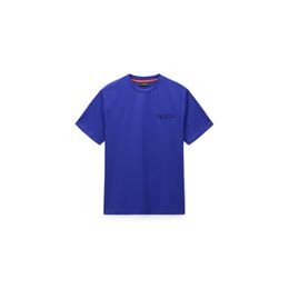 Napapijri T-Shirt 'YUKIS' Herren Gr&ouml;&szlig;e L blau / orange / schwarz