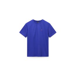 Napapijri T-Shirt 'Salis' Herren Gr&ouml;&szlig;e XXXL blau / rot / wei&szlig;