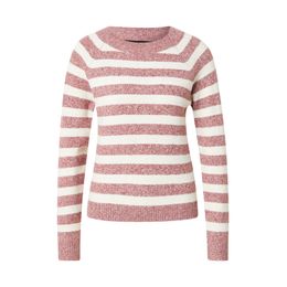 V&eacute;ro Moda Vero Moda Pullover 'VMDoffy' Damen Gr&ouml;&szlig;e M rotmeliert / wei&szlig;