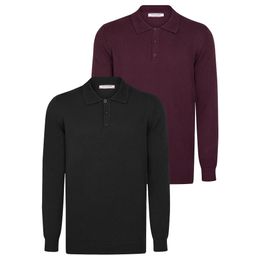 Felix Hardy Pullover Herren Gr&ouml;&szlig;e XL bordeaux / schwarz