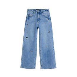 Desigual Mikcey culotte jeans Damen Gr&ouml;&szlig;e 34 blau / mischfarben