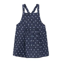 Mango Kids Latzrock M&auml;dchen Gr&ouml;&szlig;e 86 navy / royalblau / hellblau / khaki