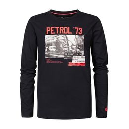 PETROL INDUSTRIES Shirt Jungen Gr&ouml;&szlig;e 140 nachtblau / grau / hellgrau / rot