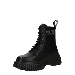 K by KARL LAGERFELD Karl Lagerfeld Schn&uuml;rstiefeletten Damen Gr&ouml;&szlig;e 39 schwarz Winterschuhe