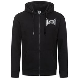 Tapout Sweatjacke 'Octagon' Herren Gr&ouml;&szlig;e L grau / schwarz / wei&szlig;