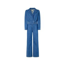Pepe Jeans Jumpsuit ' JOANNA ' Damen Größe S blue denim / braun