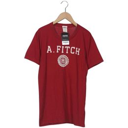 Abercrombie & Fitch Abercrombie & Fitch T-Shirt Herren Gr&ouml;&szlig;e M Second Hand rot
