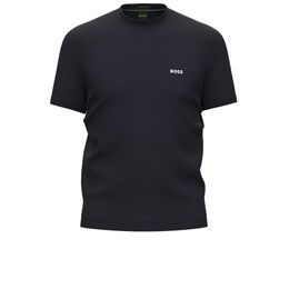 BOSS T-Shirt 'Motum Lite T24' Herren Größe M dunkelblau / weiß
